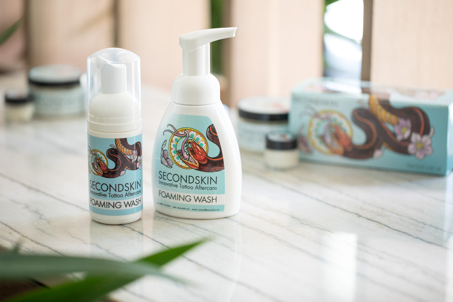 SecondSkin™ Tattoo Aftercare | Adhesive Tattoo Bandages | Tattoo Cream