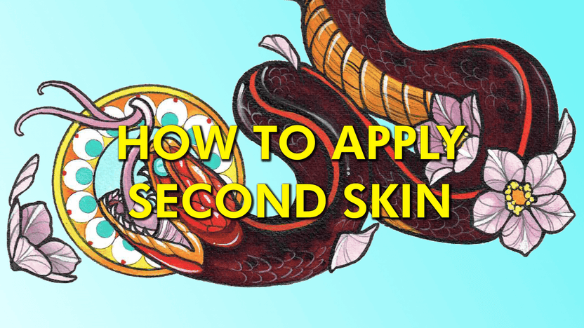 Instructions – SecondSkin™ Tattoo Aftercare